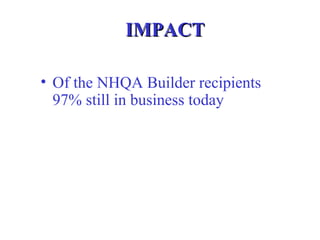 NHQA presentation | PPT