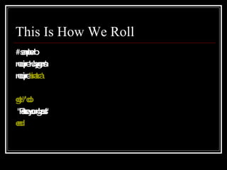 A Quick Introduction to Sinatra | PPT