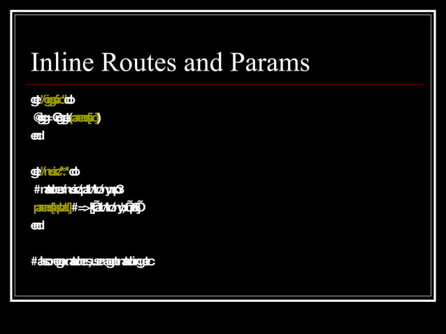 A Quick Introduction to Sinatra | PPT