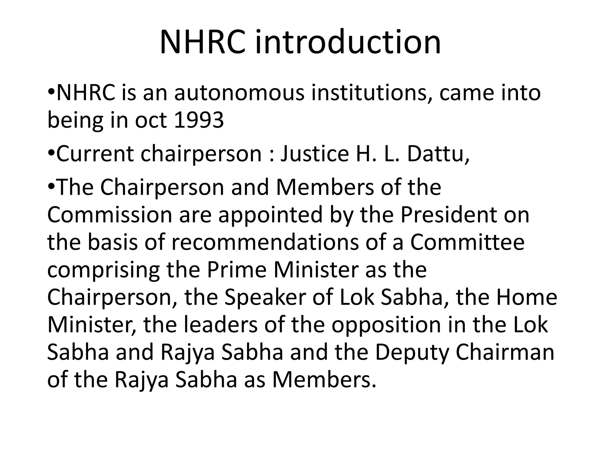 NHRC | PPTX