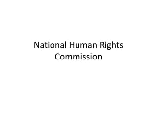 NHRC | PPTX