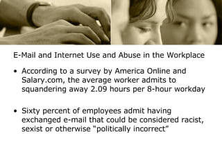 Employee Misuse of Internet and Blogosphere | PPT