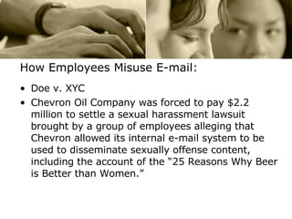 Employee Misuse of Internet and Blogosphere | PPT