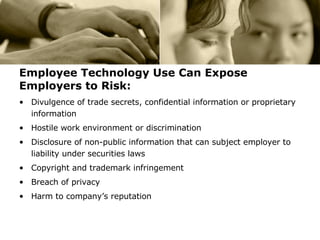 Employee Misuse of Internet and Blogosphere | PPT
