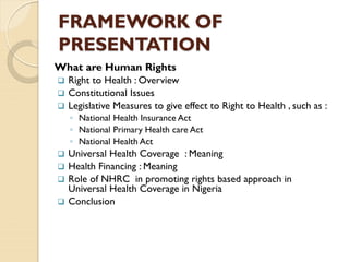Health as a Human Right: Implications for Universal Health Coverage in ...