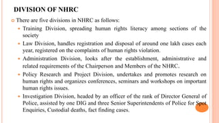NATIONAL HUMAN RIGHTS COMMISSION | PPTX