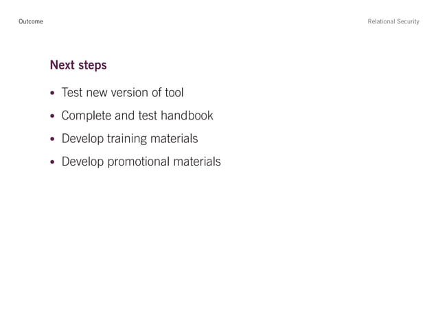 Nhs relational security presentation-2 | PDF | Mental Health | Diseases ...