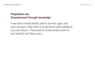 Nhs relational security presentation-2 | PDF | Mental Health | Diseases ...