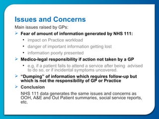 NHS 111 | PPT