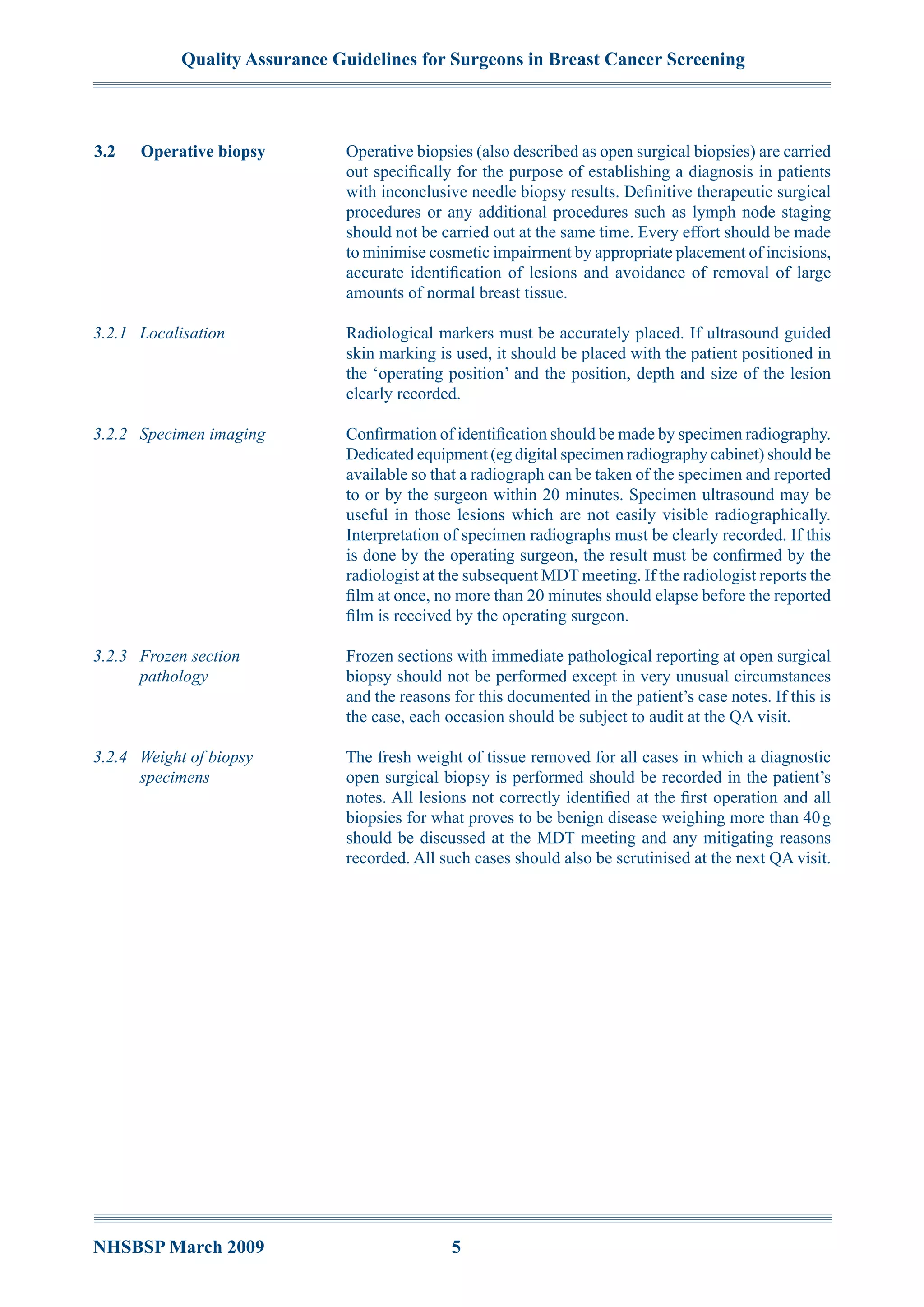 NHSBSP Quality Assurance | PDF