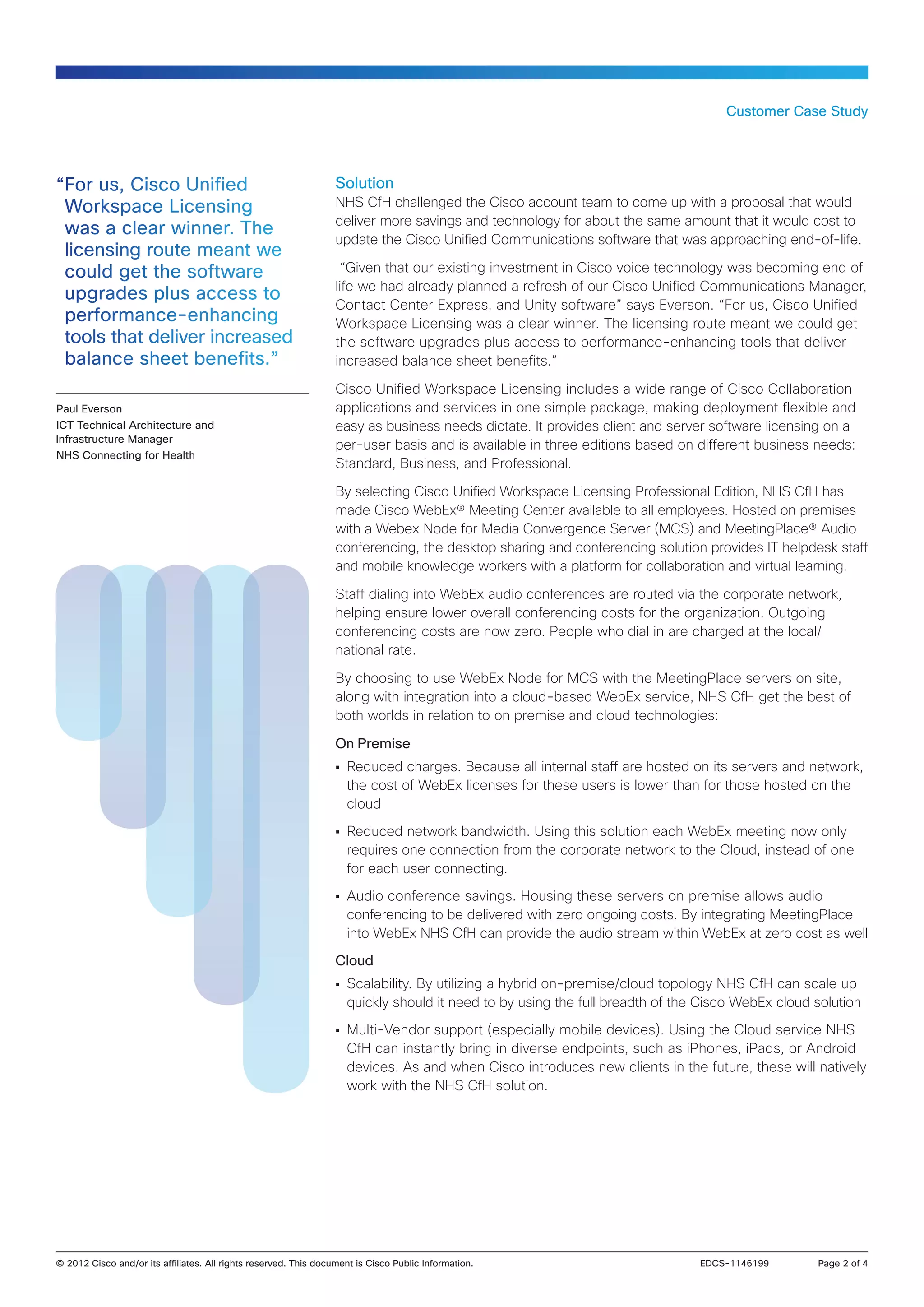 NHS Connecting for Health- Cisco | PDF