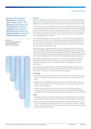 NHS Connecting for Health- Cisco | PDF