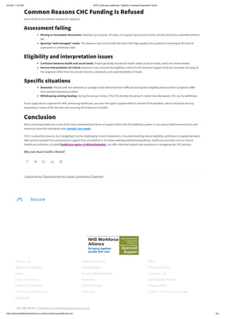 Comprehensive Guide to NHS Continuing Healthcare Eligibility, Funding ...