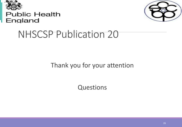 NHS CSP document 20 updated version – March 2016 | PPTX