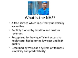 Nhs england healthcare delivery model | PPTX