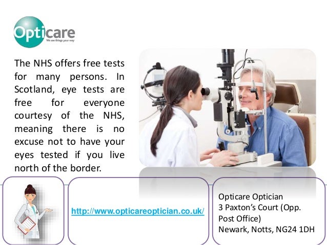 NHS Eye Test are low-evaluated in UK