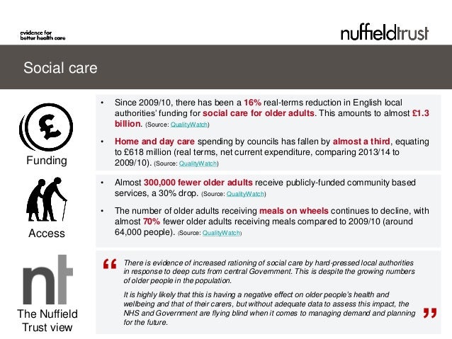 Facts, figures and views on health and social care: A pack prepared f…