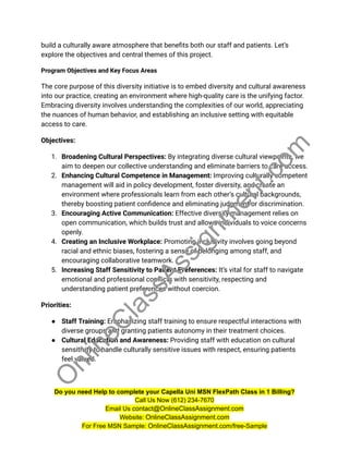 NHS FPX 5004 Assessment 3 Diversity Project Kickoff Presentation.pdf