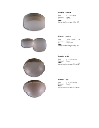 Ceiling lamp series | PDF