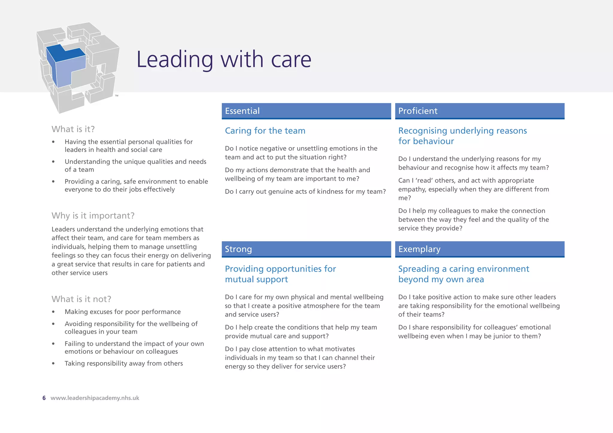 Nhs leadership leadership-model-colour | PDF