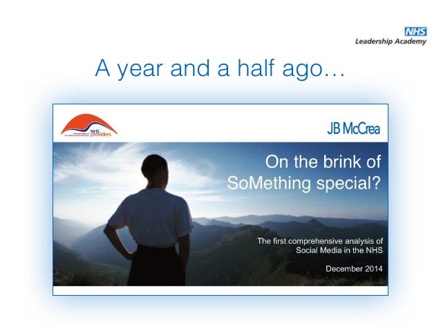 NHS Leadership Academy Nye Bevan Programme 2016