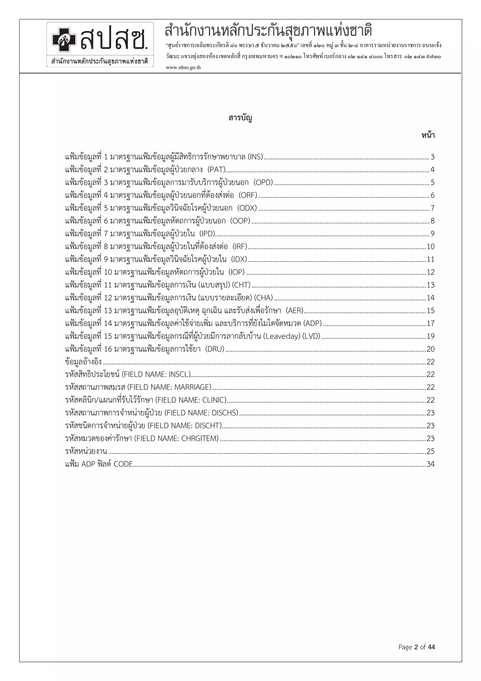 Dataset 16 แฟ้ม ของ ECLAIM | PDF