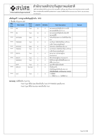 Dataset 16 แฟ้ม ของ ECLAIM | PDF