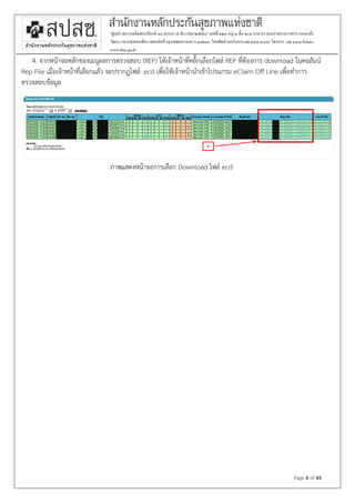 Nhso eclaim rep-manual_v2.3_web | PDF