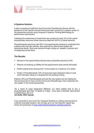 Nhs physiotherapy case_study | PDF