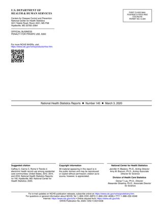 EHR use in residential facilities is on the rise in U.S. | PDF