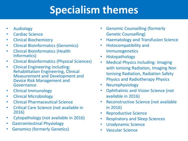 NHS STP Scientist Training Programme - Application Briefing | PPTX