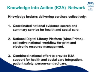 Getting Knowledge into Action | PPTX