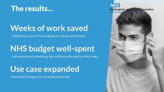 Modernising NHS Patient Flow with a Booking System | PPT