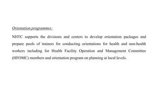 National Health Training Center | PPTX