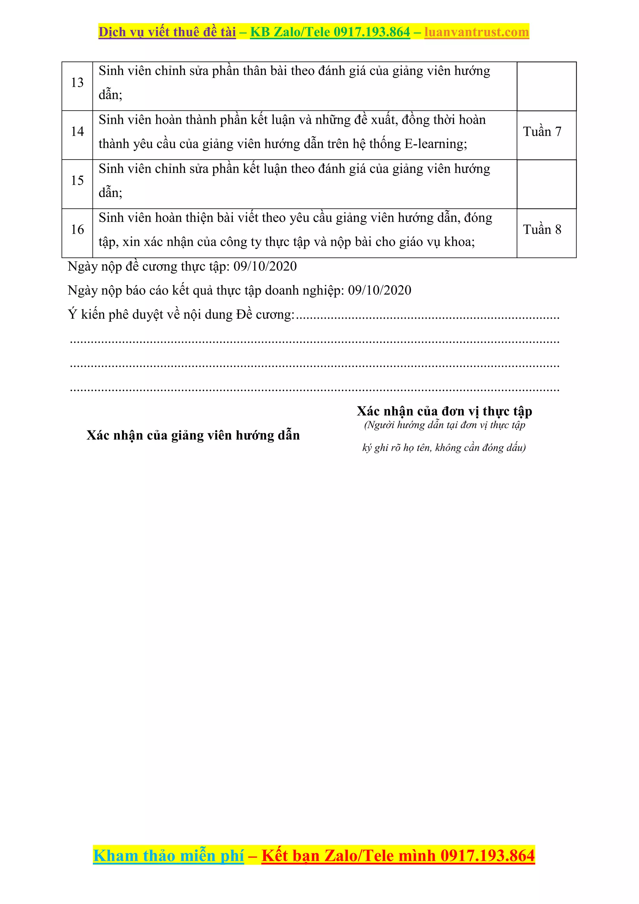 Nhật ký thực tập doanh nghiệp Khoa quản trị kinh doanh Trường đại học Công nghiệp.docx