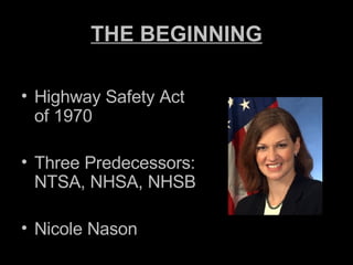NHTSA informational powerpoint | PPT