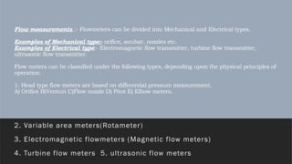 lecture 2 of process instrumentaiton and control | PPTX