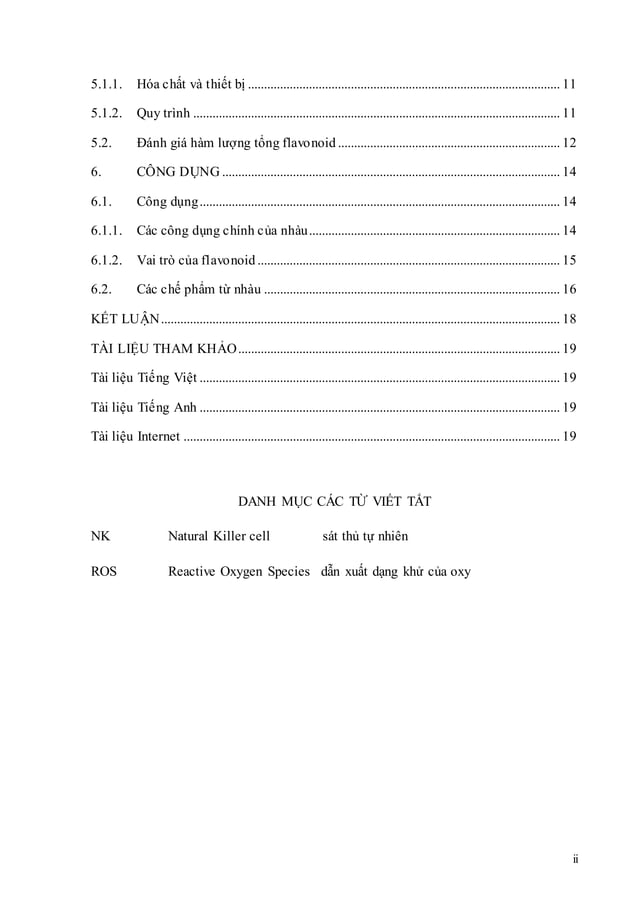 Đánh giá hàm lượng tổng phenolic và flavonoid trong quả Nhàu | DOCX