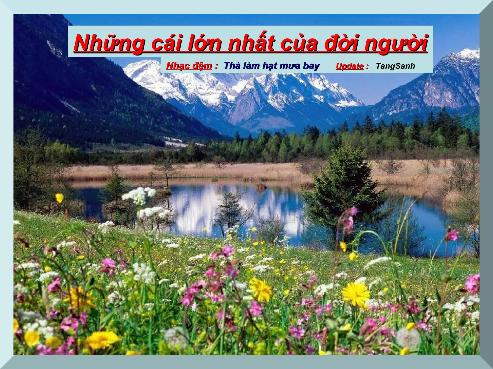 Nhung cailonnhatcuadoinguoi | PPS