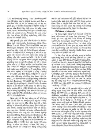 Nhung diem yeu cua he thong ngan hang viet nam hien nay | PDF
