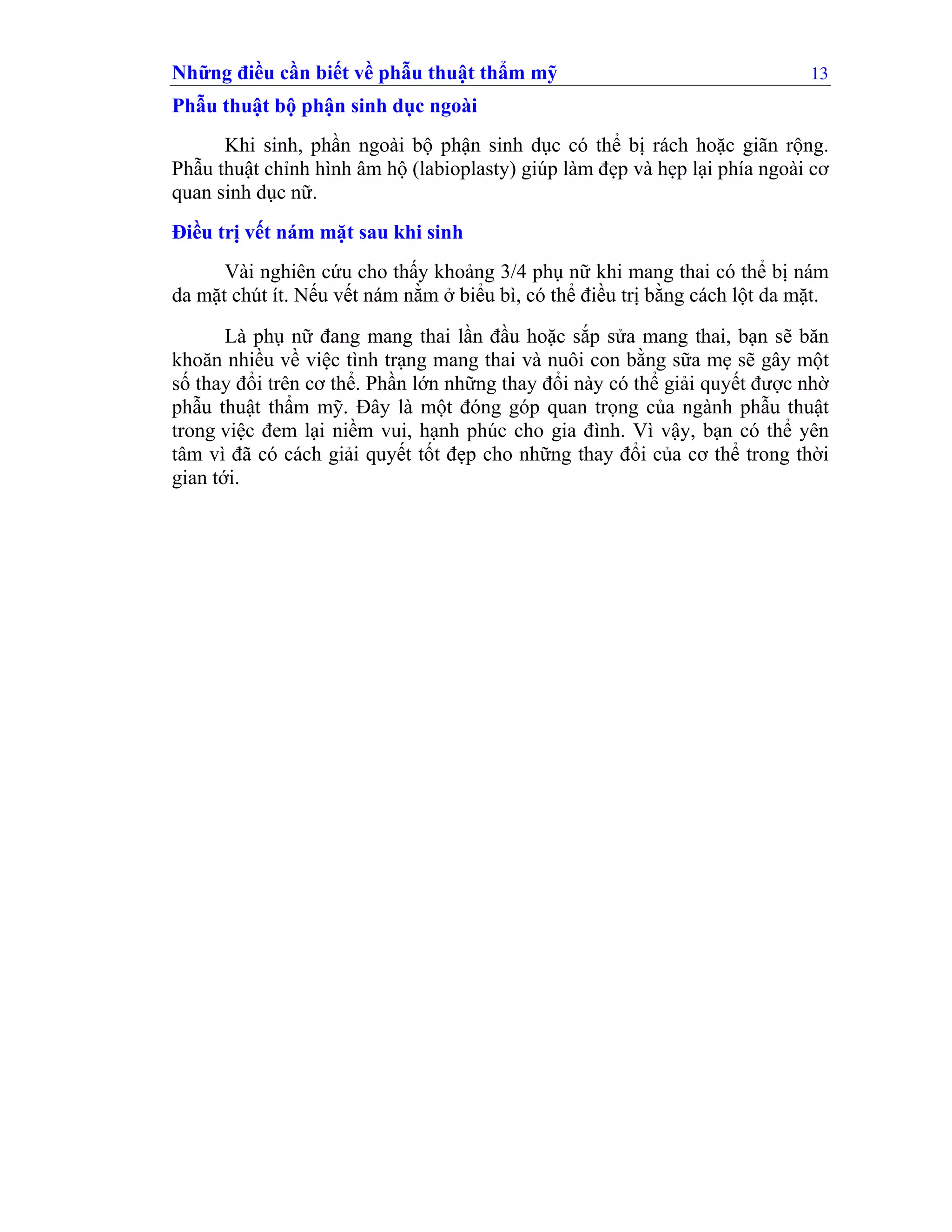Nhung dieu can biet ve phau thuat tham my 419 | PDF