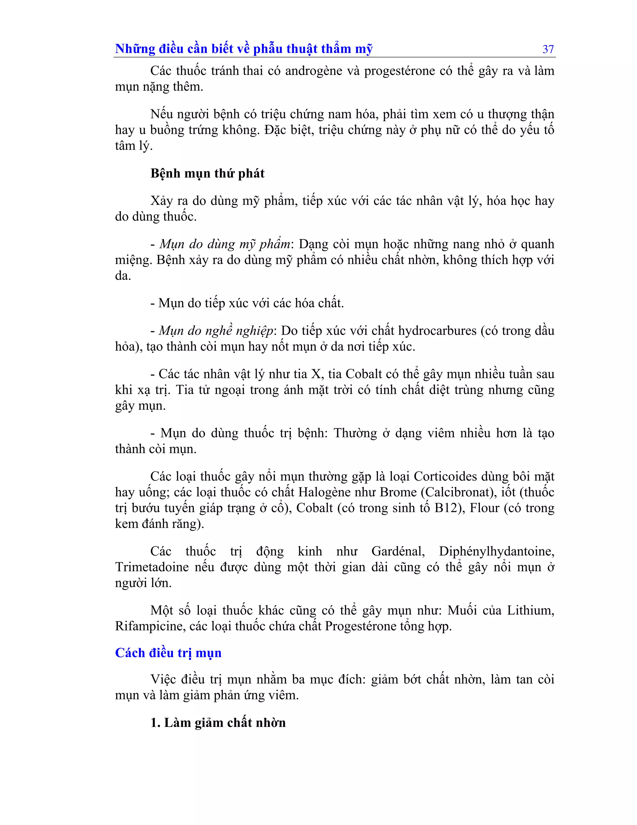 Nhung dieu can biet ve phau thuat tham my 419 | PDF