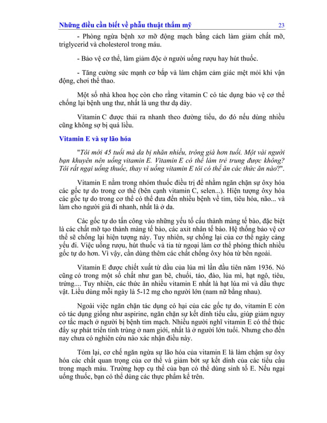 Nhung dieu can biet ve phau thuat tham my 419 | PDF