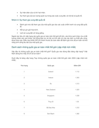 Nhung quoc gia an toan nhat the gioi.docx