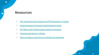 Everything You Should Know About UTM Parameters in Pardot | PPT