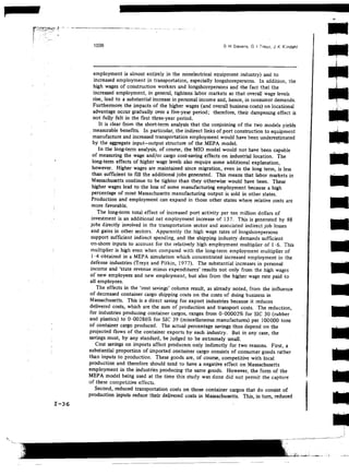 Conjoining an input-output model and a policy analysis model | PDF | Political Issues & policy ...