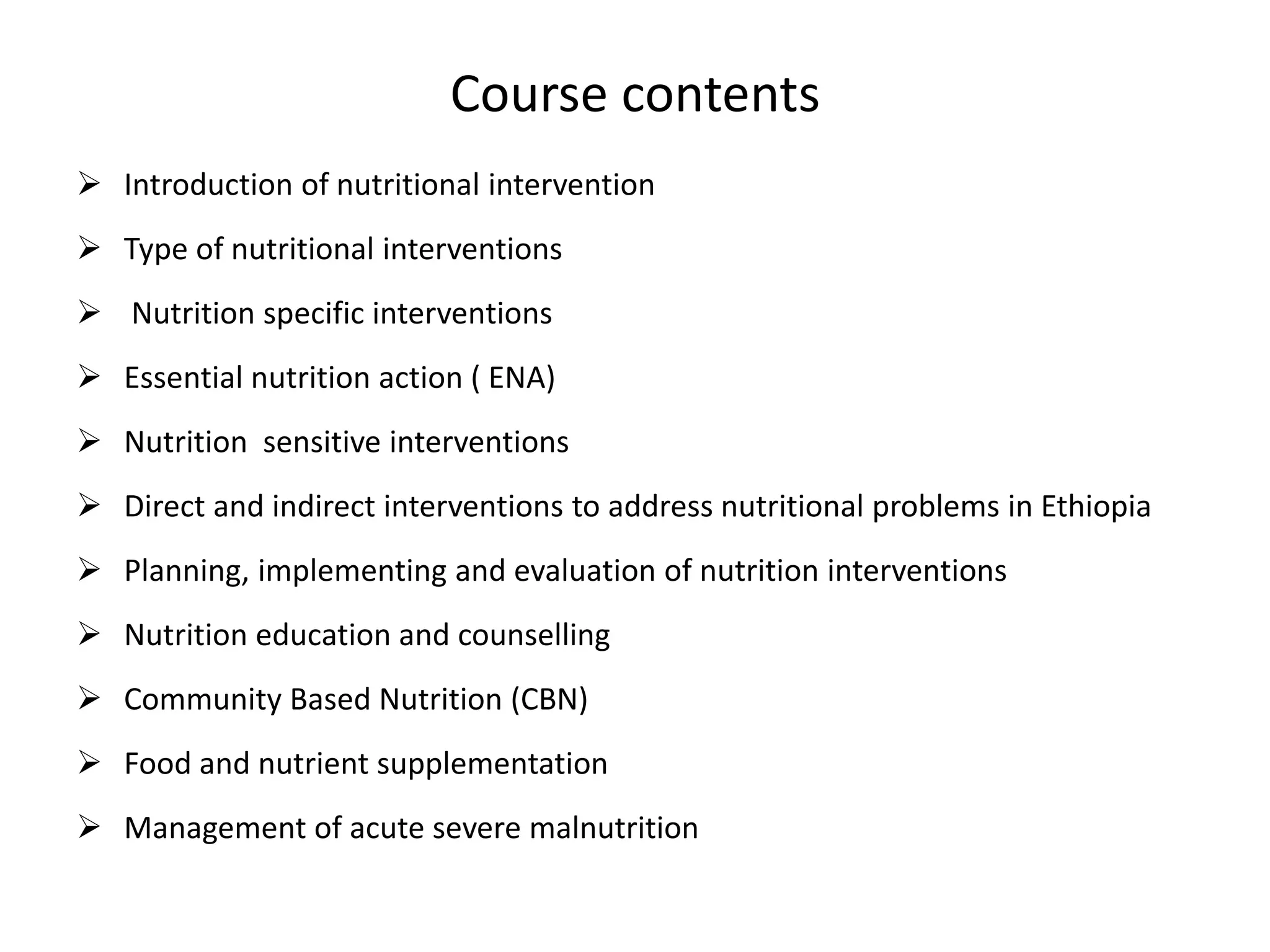 Nutritional itervention public health .pptx