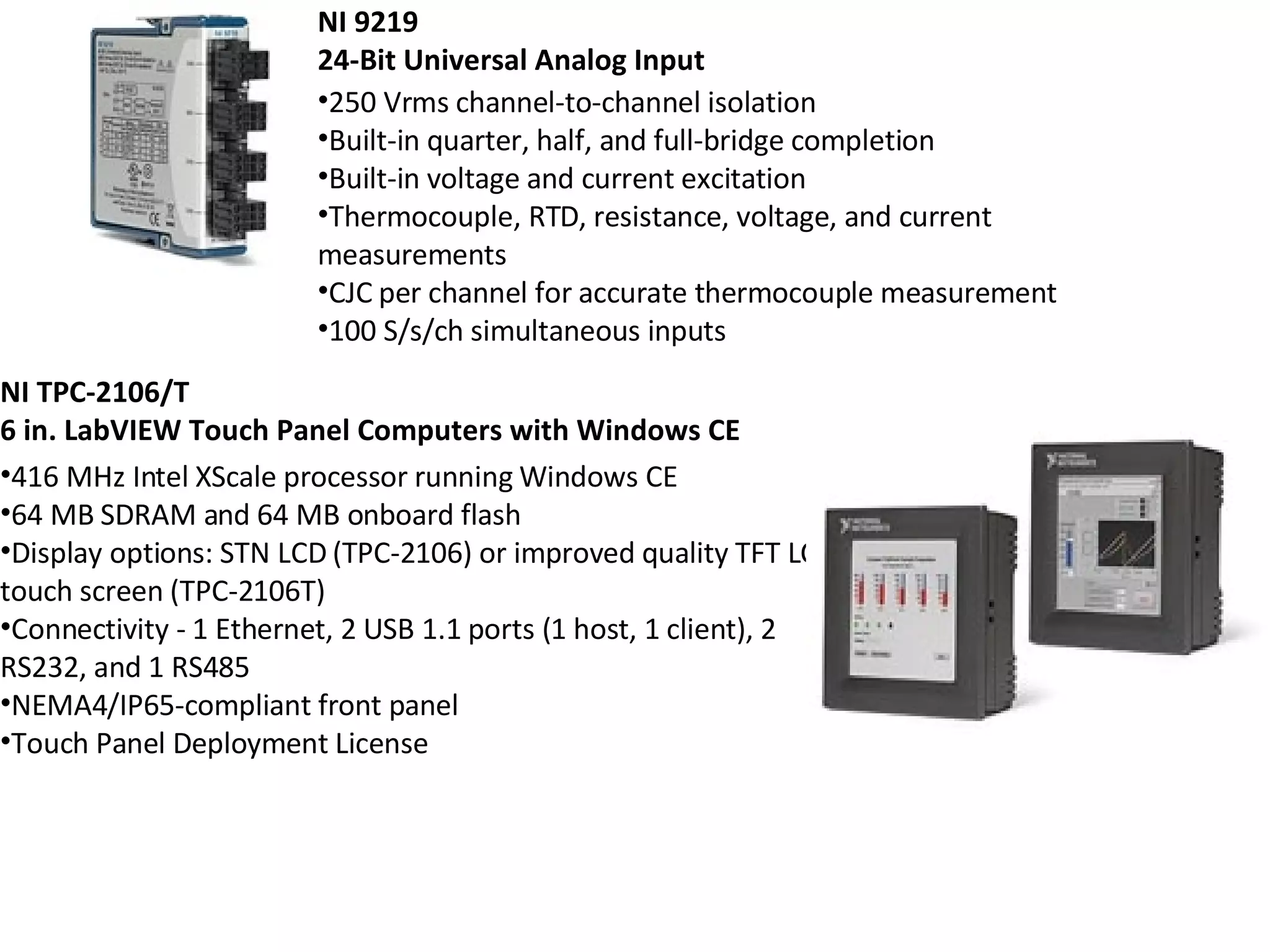 NI Compact RIO Platform | PPT