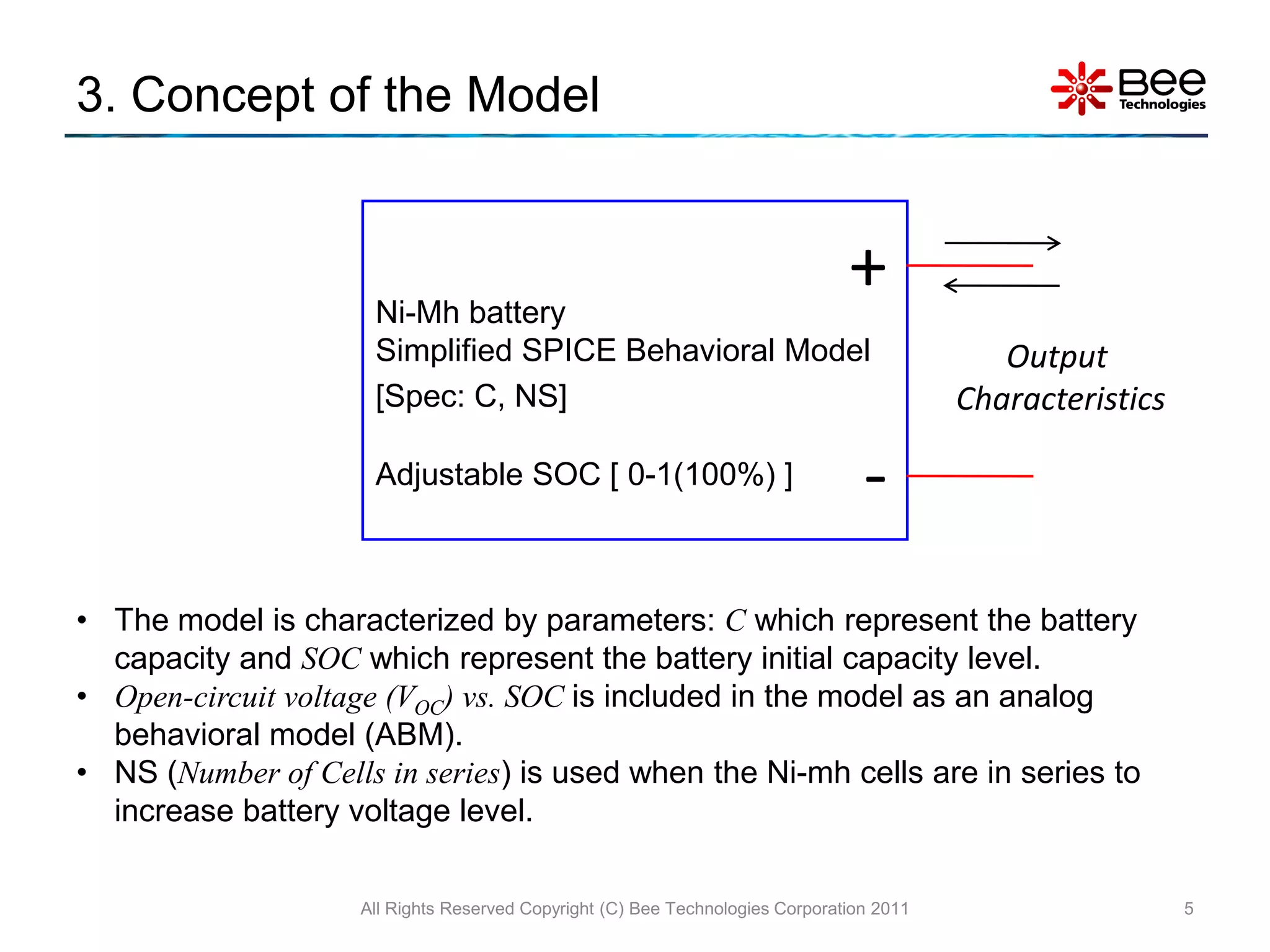 Ni-MH battery (LTspice simplified Model) | PDF