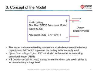 Simple Model of Ni-MH Battery Model using LTspice | PPT